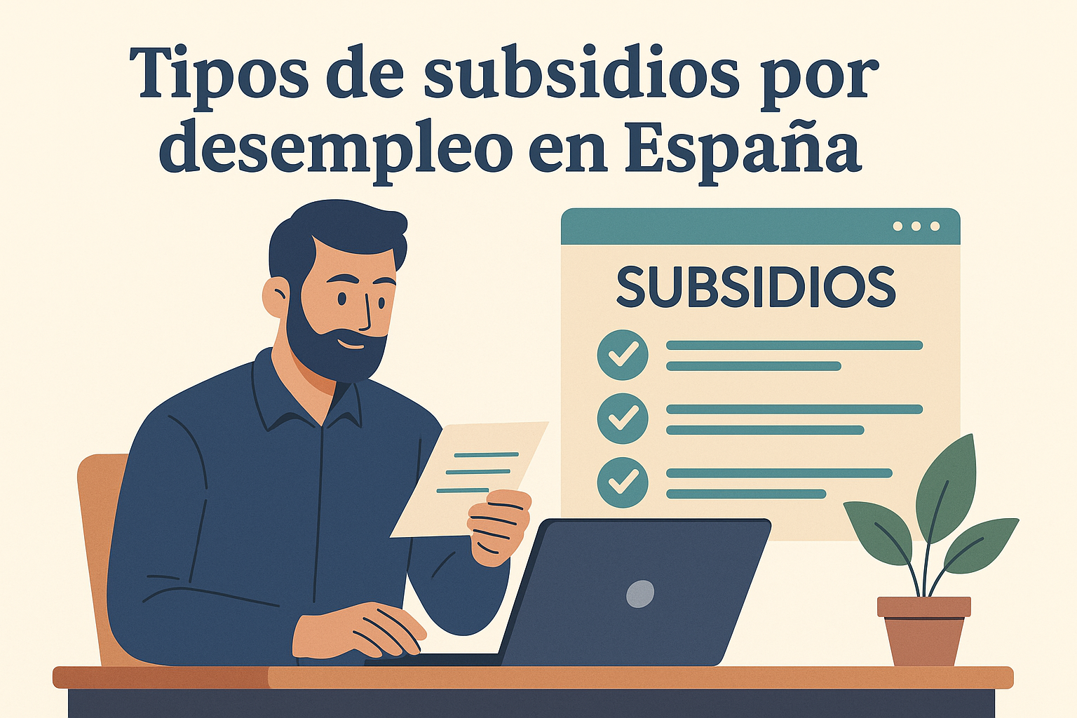 Tipos de subsidios por desempleo en España | Català Reinón Abogados